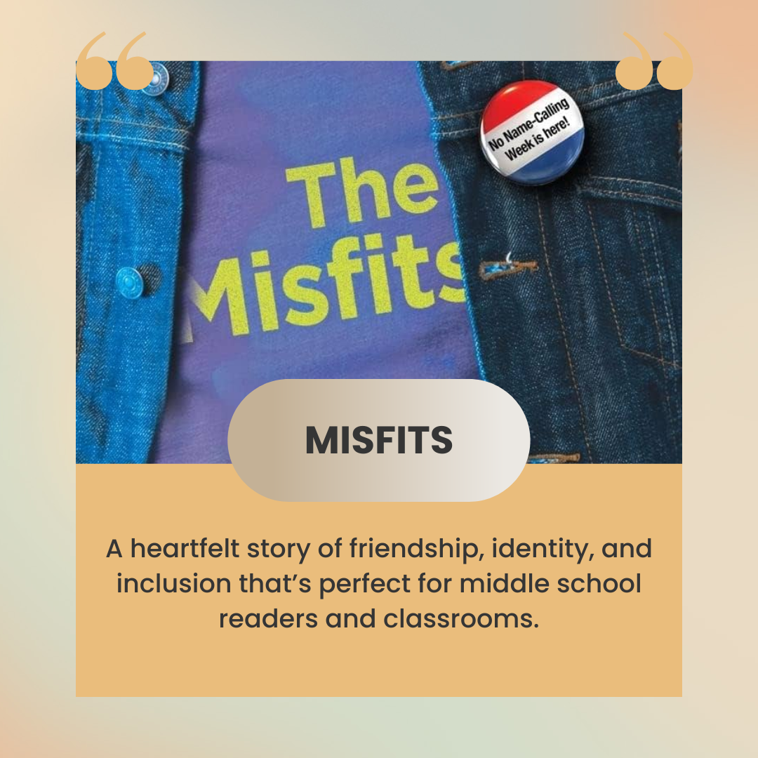 The Misfits by James Howe: A Heartfelt Middle School Read